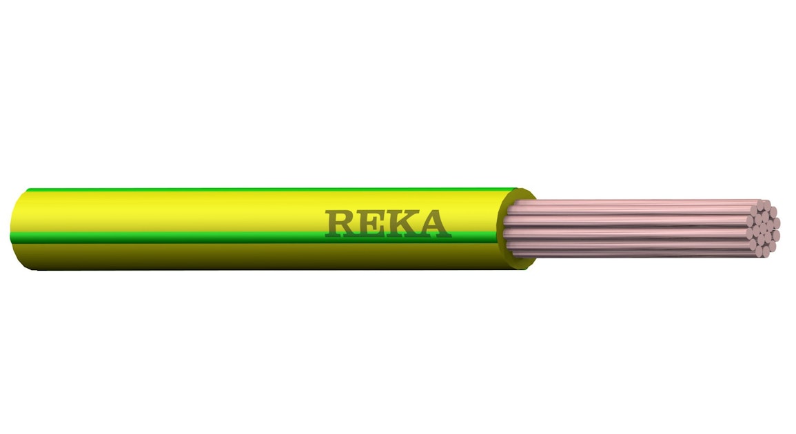 REKA BY NEXANS INSTALLATION LEAD MK 25 YELLOW/GREEN | Fixed House ...