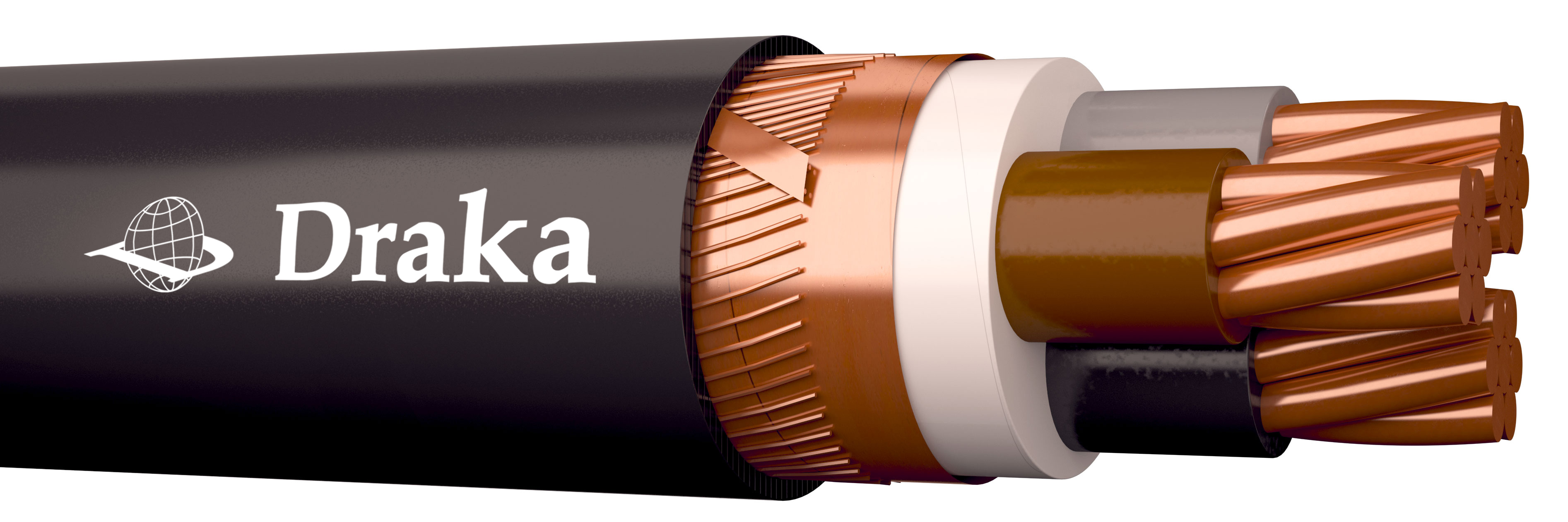 DRAKA COPPER POWER CABLE- HF EMC MCCMK-HF C-PRo 3x10/10 K1000 | 1 Kv ...