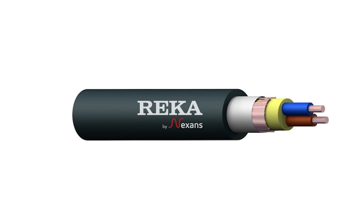 REKA BY NEXANS COPPER POWER CABLE-HF XCMK-HF C 2x2,5+2,5 D500 Cca | 1 ...