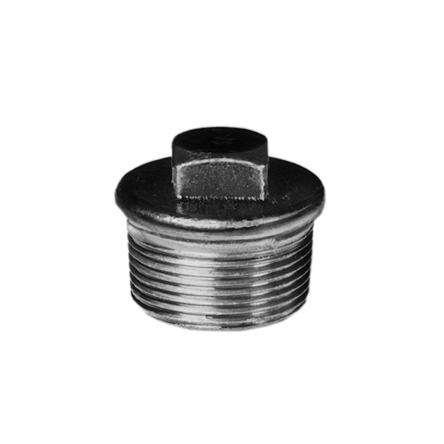 ONNLINE PLUG BEADED BLACK 2 1/2 ONNLINE | Threaded Pipe Fittings | Onninen