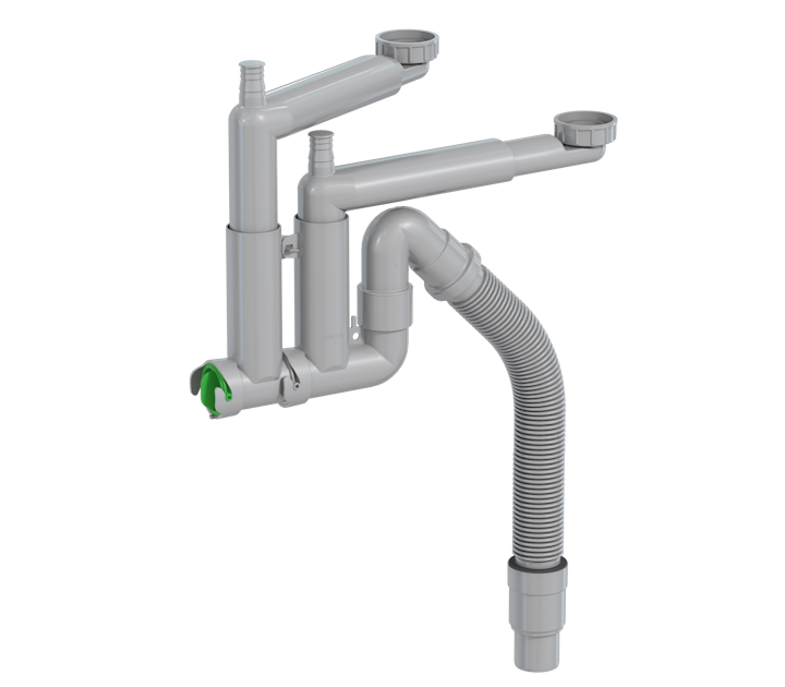 PREVEX KITCHEN WATER TRAP PREVEX SMARTLOC 2-PART 1 1/2 FT | Kitchen ...