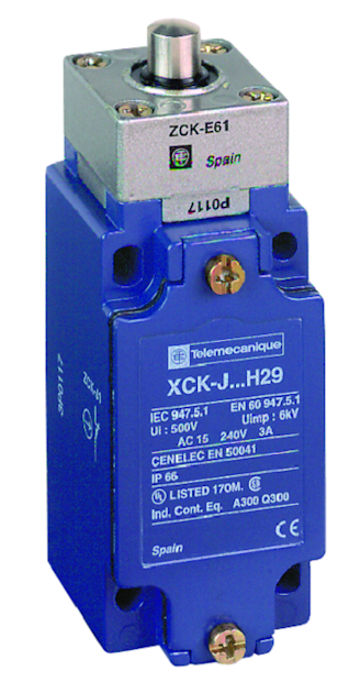 ENDEBRYTER, METALL 1NO+1NC XCKJ161 | Endebrytere mekaniske | Onninen AS