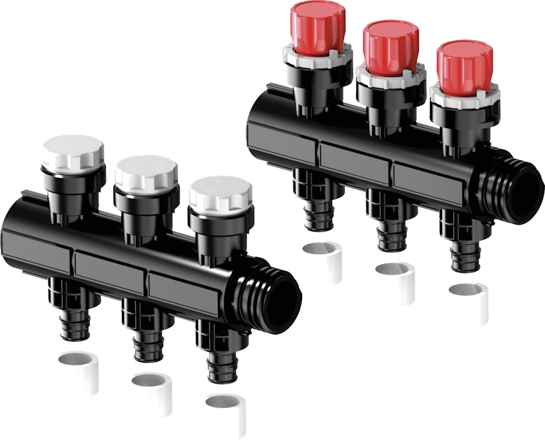 UPONOR MANIFOLD UPONOR VARIO+ 17x2,0 3-ZONES QE | Underfloor heating ...