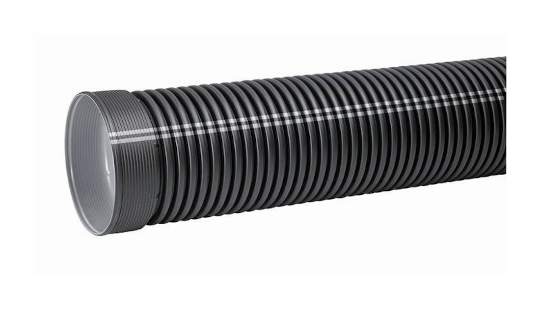 UPONOR STORM WATER PIPE SN8 IQ 902x800 6m WITH COUPLING | Plastic ...
