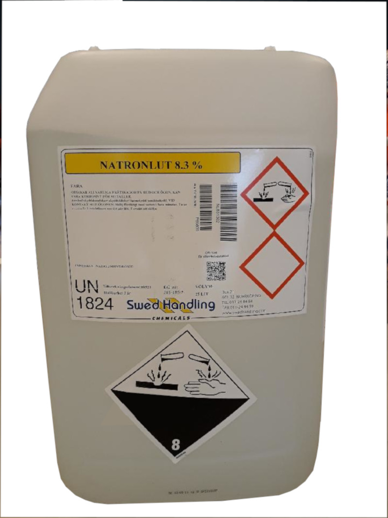 NATRIUMHYDROXID FLYTANDE NATONLUT 8,3% | Onninen