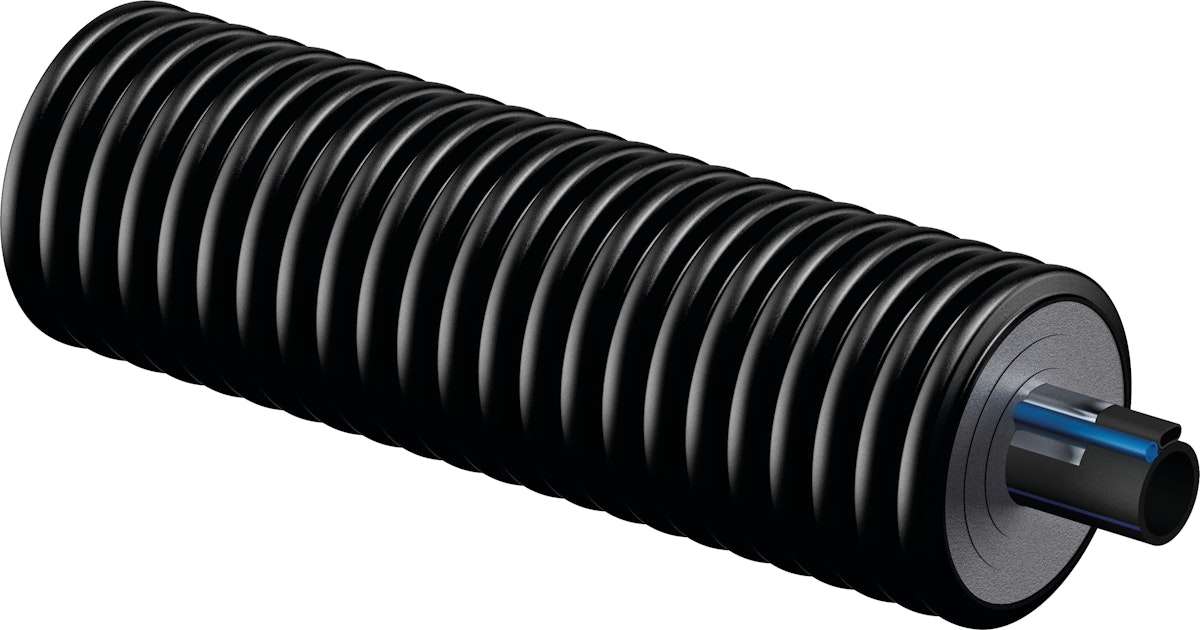 UPONOR COLD WATER PIPE SUPRA PLUS 50x4,6/90mm 1x10W/m 150m | Insulated ...