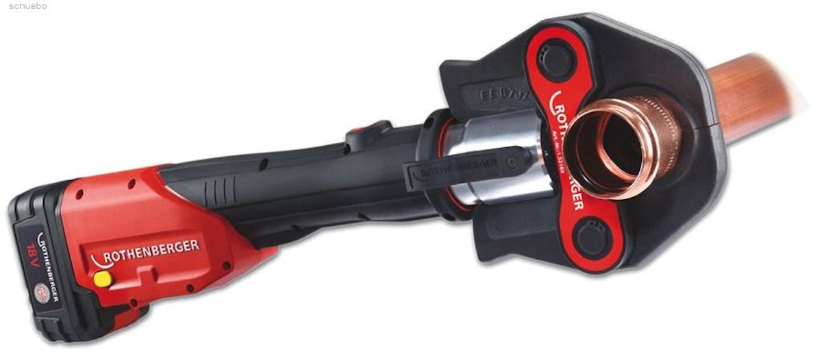 ROTHENBERGER PRESS MACHINE ROTHENBERGER ROMAX 3000 18V | Pipe Crimping ...