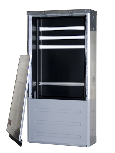 KABELSKAP CDC 420 INO GALVANISERT/DOBBELISOLERT | Kabelfordelingsskap ...