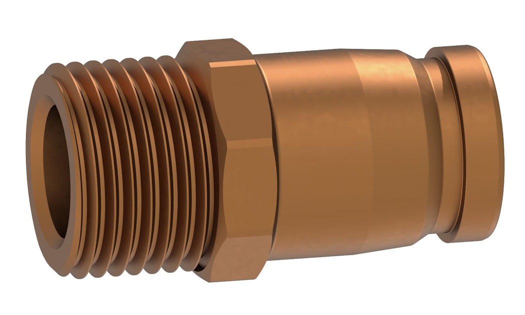 GEORG FISCHER TRANSITION MODULE MALE D16-20 R1/2 BRASS | Threaded Pipe ...