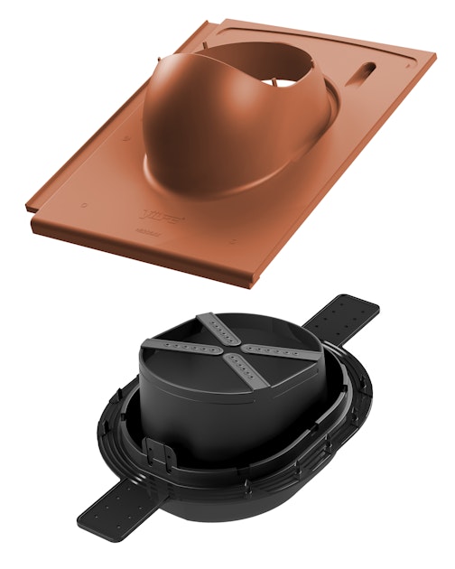 VILPE KATTOLEVY 2K VILPE EVO TIILENPUNAINEN | Pientalon ilmanvaihto | Onninen