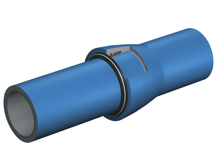 VONROLL HYDRO TYTON CAST IRON PIPE DN 300 C40 ZINK PLUS | Ductile Iron ...