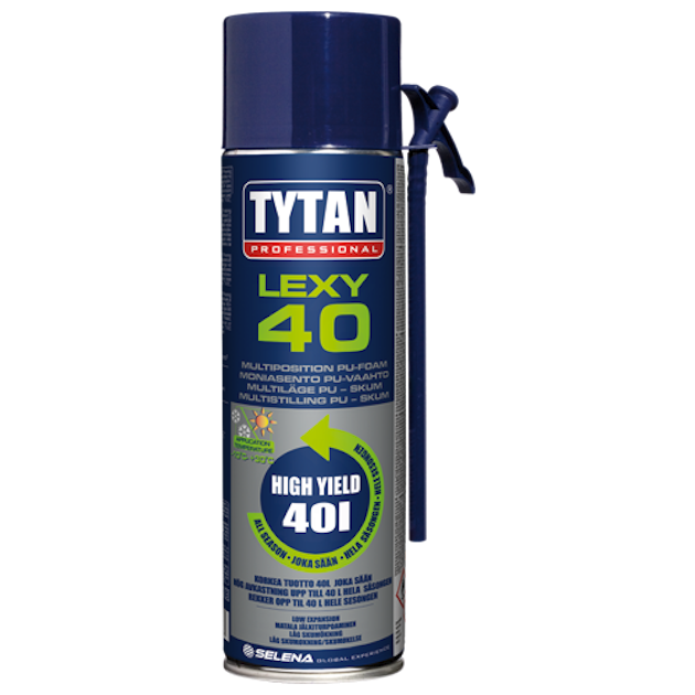TYTAN PU FOAM LEXY 40 TYTAN 500 ML STRAW | Polyurethane insulation and ...