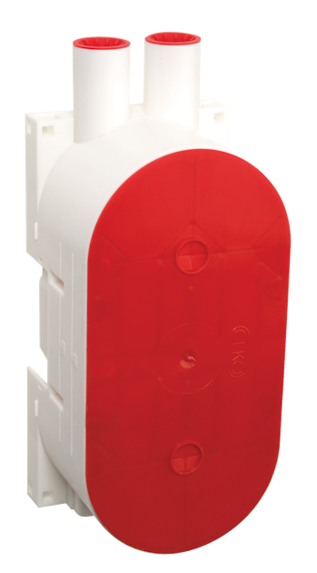 Veggboks 60/6 dobbel 2-løp | Veggbokser halogenfrie | Onninen AS