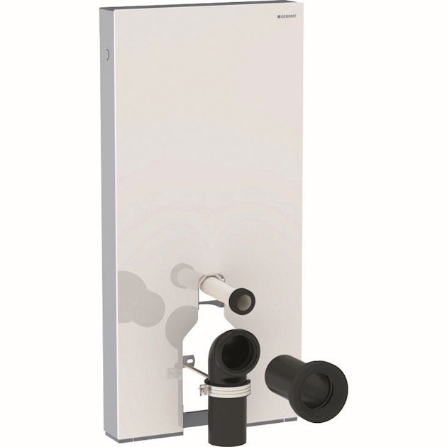GEBERIT WC ELEMENT GEBERIT MONOLIT+ WHITE 101cm FLOOR WC | Installation ...