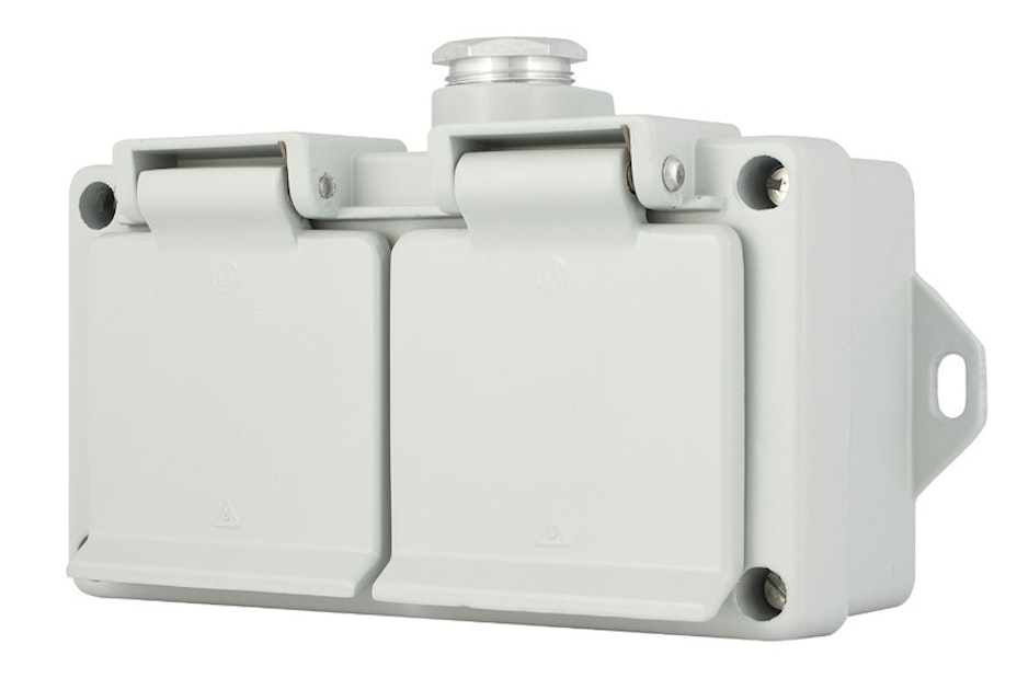 SELCAST SOCKET OUTLET DUAL SOCKET OUTLET | Surface Sockets | Onninen