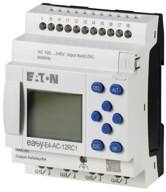 EATON OHJELMOITAVA RELE EASY E4-AC-12RC1 | PLC- ohjelmoitava logiikka ...