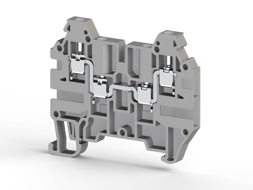 KLEMSAN SCREW TERMINAL AVK 2,5 CC GREY | Row Strips | Onninen