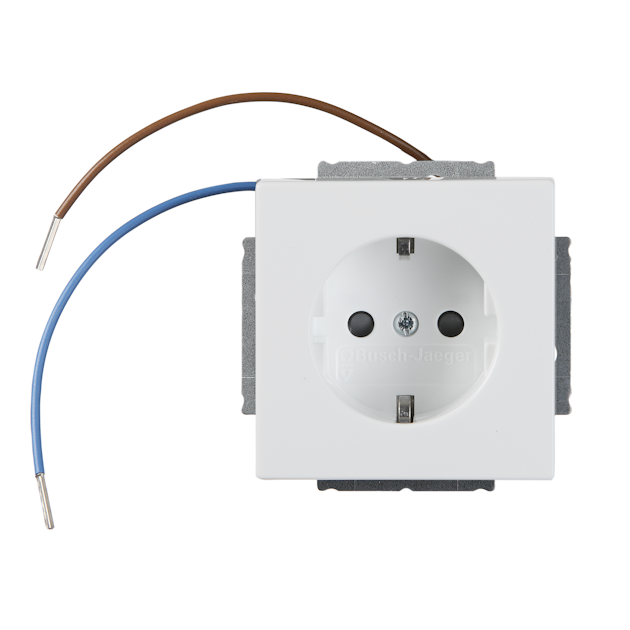 IMPRESSIVO® INNFELT ENKEL STIKKONTAKT M/NATTLYS HVIT | Innfelte ...