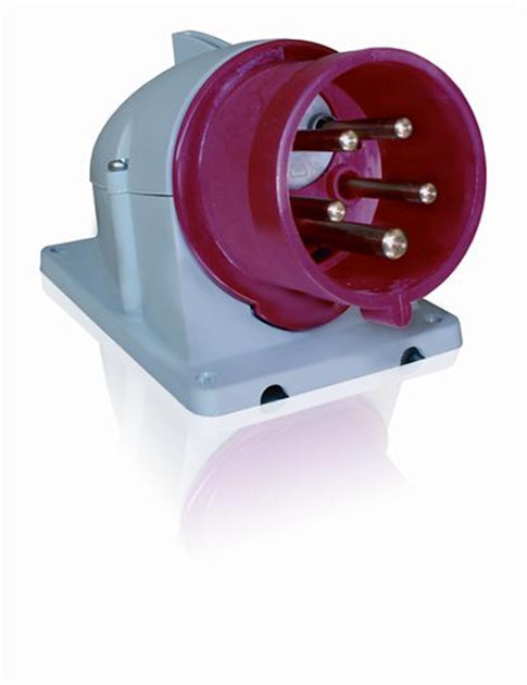 INTAG FASVÄXLAD 16A 416BSFV6 | IEC/CEE-don vägg/panel -uttag | Onninen