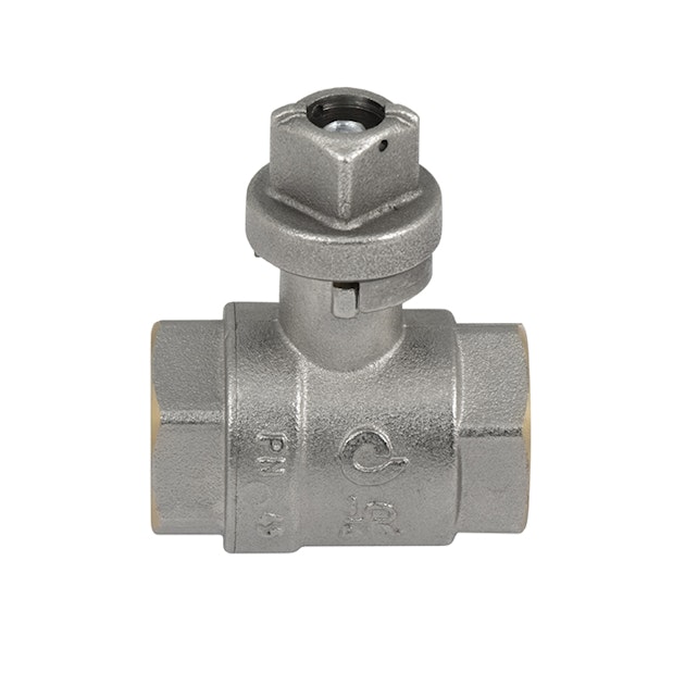 Rutulinis žalvarinis ventilis plombuojamas 3/4", vidus/vidus | Rutuliniai žalvariniai ventiliai ...