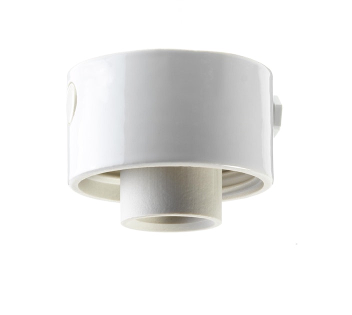 TAKBESLAG IP54 E27 75W HVIT KL2 230V | Interiørarmatur utenpåliggende ...