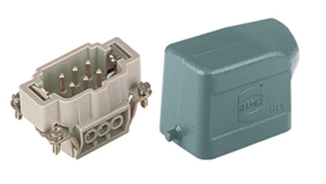 KIT HAN 6E OVERDEL 50070331, HARTING | Multiplugger/-stikk for industri ...