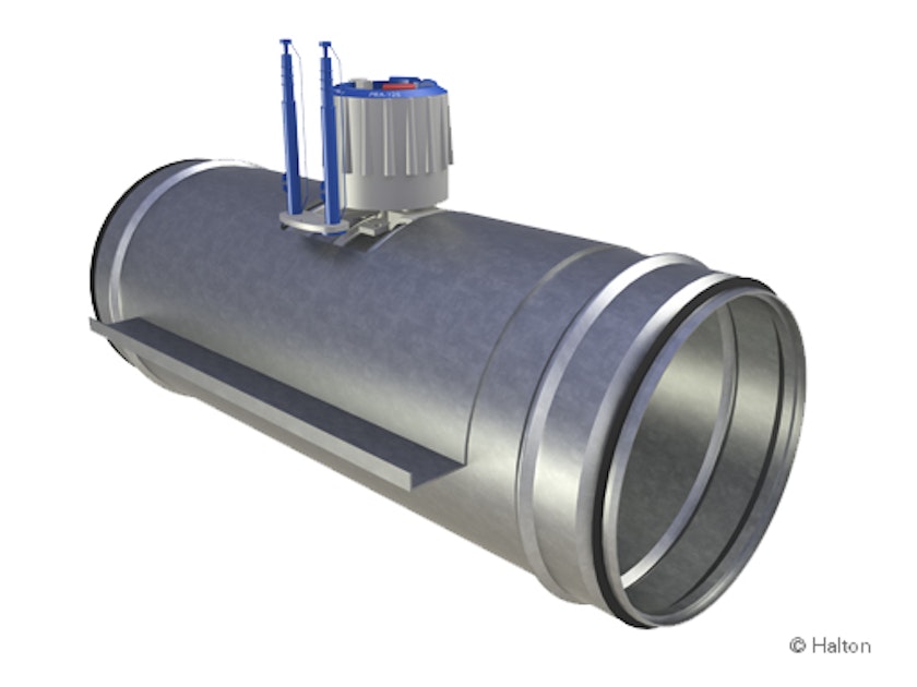 HALTON AIRFLOW DAMPER HALTON PRA-200, WITH HATCH | Air Flow Regulation ...