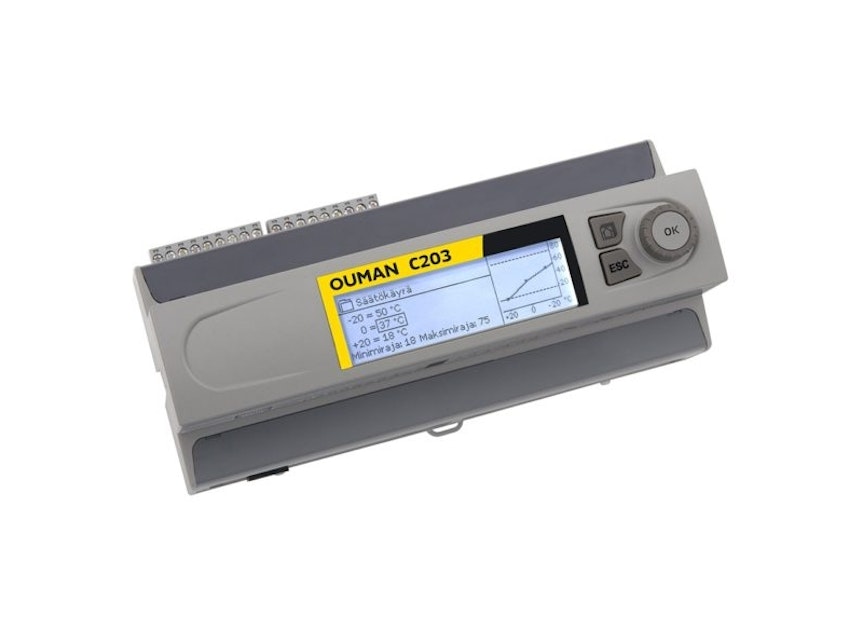 OUMAN KÜTTEAHELA JUHTSEADE C203 2+1 KÜTTERINGI DIN-LIISTULE | Onninen