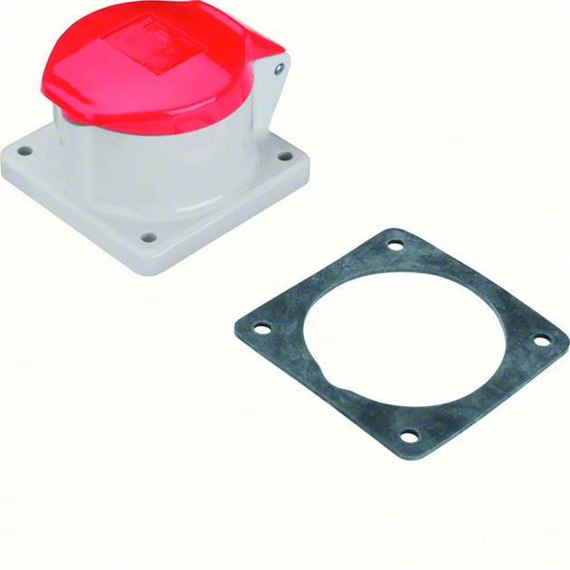 HAGER CEE OUTLET ELECTRAPLAN.GB-EG ECEE165 16A 5P 6H 400V IP54 | Power ...