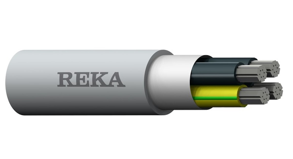 REKA KAAPELI ALUMINIUM POWER CABLE AXMK 4G25 GRAY D500 Eca | AXMK ...