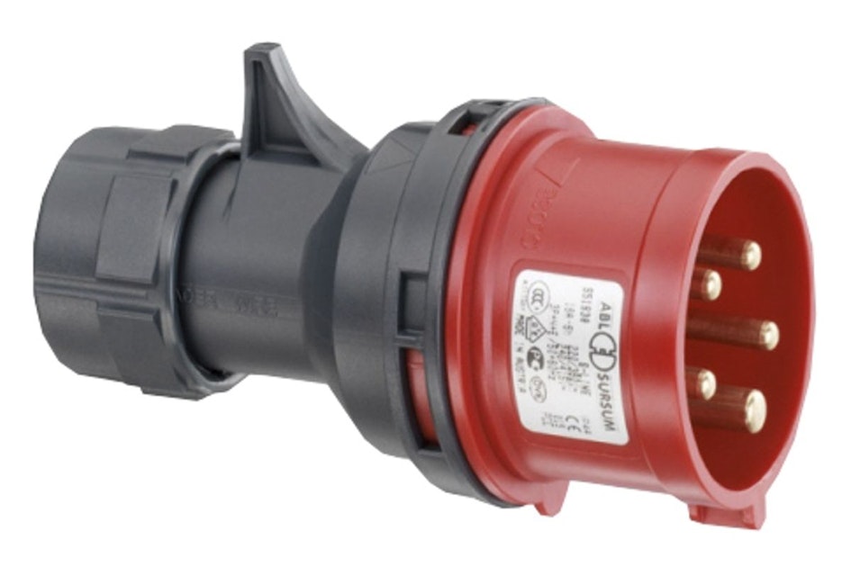 OPAL CEE PLUG 16A 5-POLES IP44 OPAL | Power Plugs | Onninen