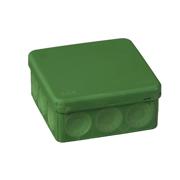 ABB JUNCTION BOX SURF.MOUN. 86X86MM,GREEN,IP65 | Surface Mounting ...