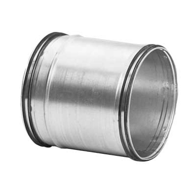 LINDAB INSIDE COUPLING LYPN D 100 LONG | Duct Fittings Steel | Onninen