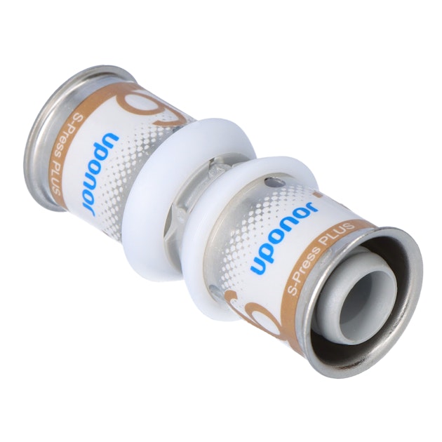 UPONOR COUPLING PPSU S-PRESS PLUS 16-16 | Multilayer Fittings | Onninen