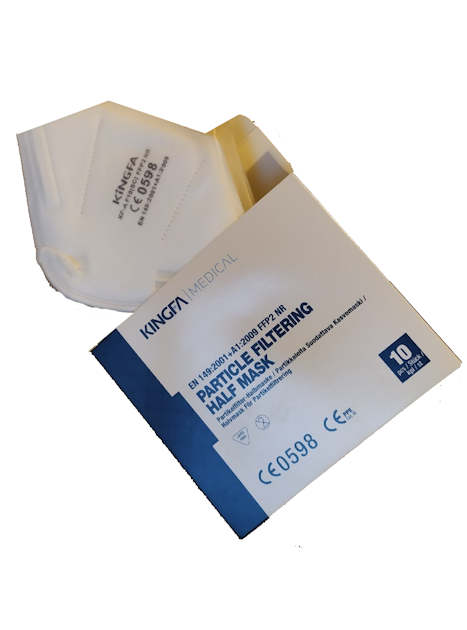 KINGFA HENGITYKSENSUOJAIN FFP2 KINGFA 10kpl | Hengityssuojaimet | Onninen