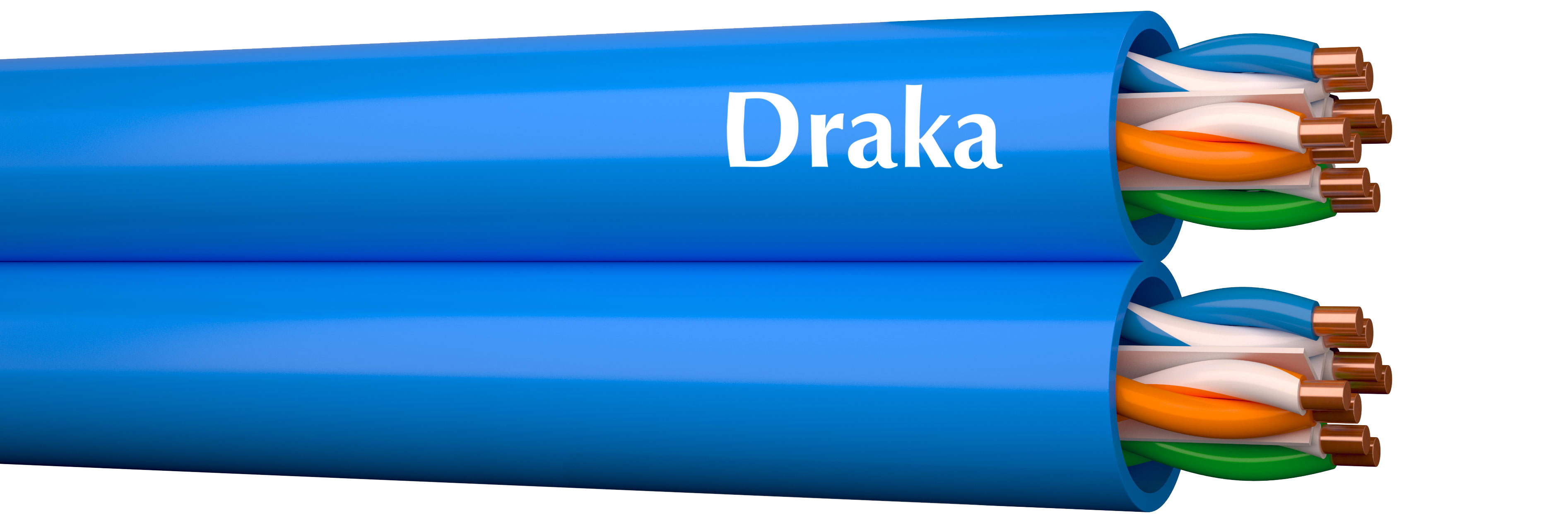 DRAKA DATA CABLE-HF CAT6 UC400 23 CAT6U/UTP2x4pLSHF Eca | Data Cables ...