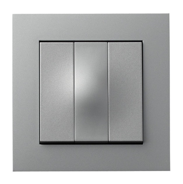 SCHNEIDER ELECTRIC SWITCH ELKO PLUS SWITCH 3XSINGLE QK ALU ...