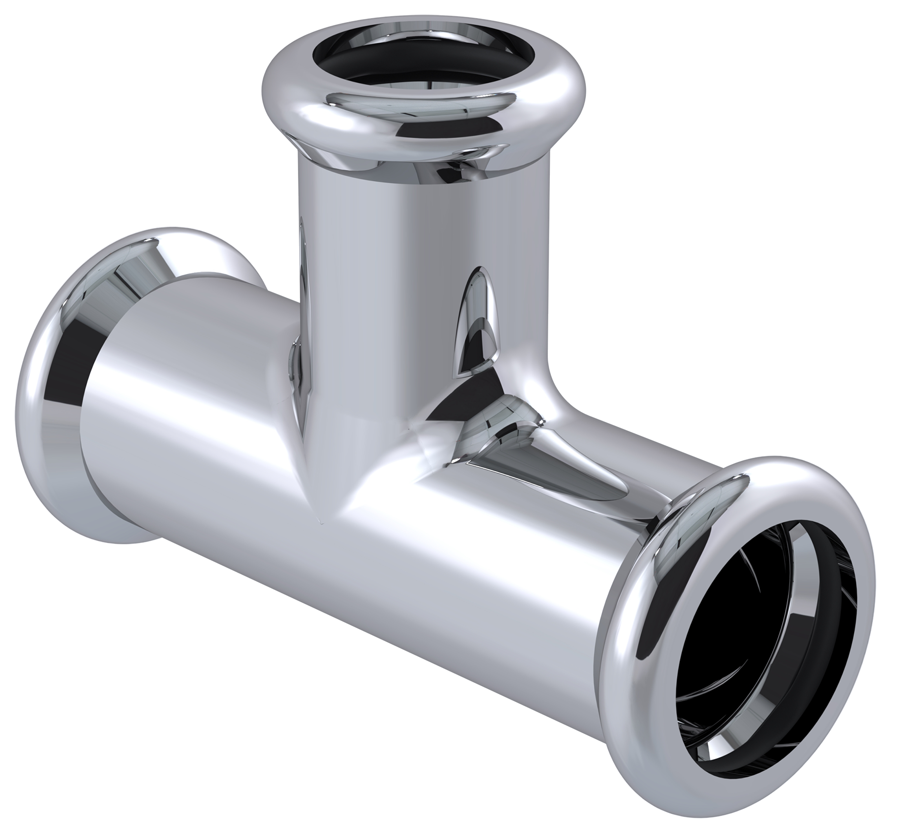 MAPRESS,T-RÖR,CU 15X12X12MM PRESS TAPP/3 KROM | Onninen