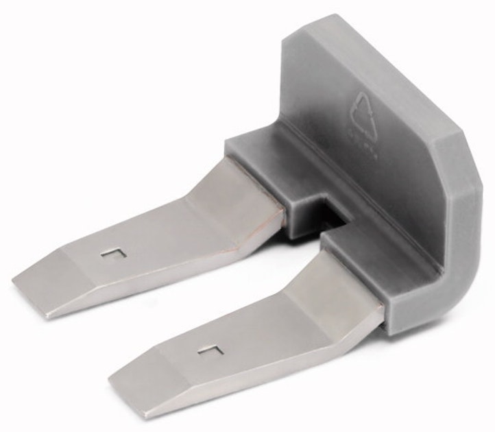 WAGO SHORT CIRCUIT BRIDGE 2-WAY,GREY | Row Strips | Onninen