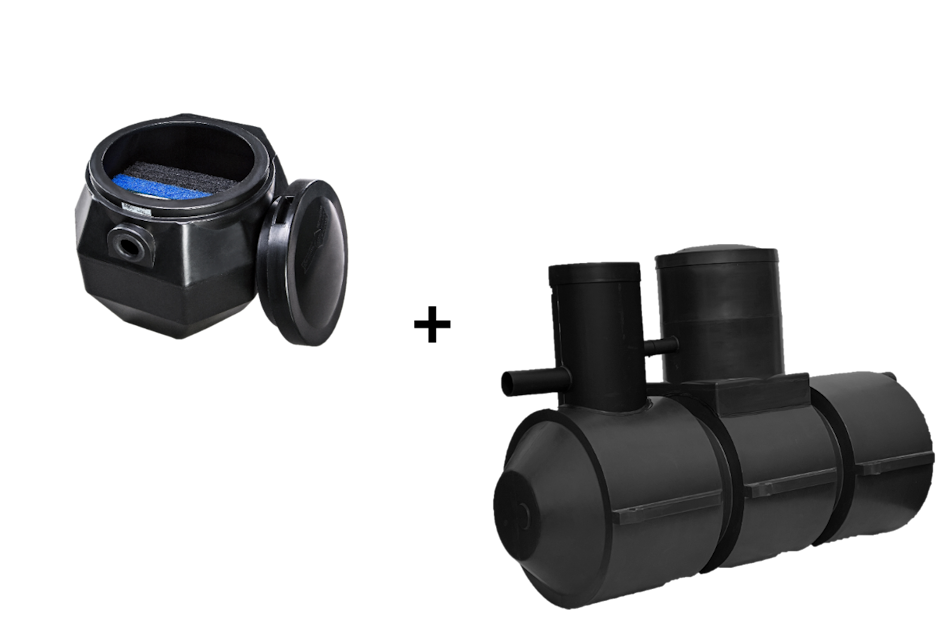 RAITA ENVIRONMENT HARMAAVESIJÄRJESTELMÄ RAITA BIOBOX XL+ / SK 1300 L ...