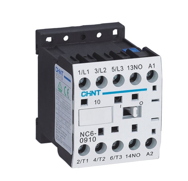 CHINT MINIKONTAKTOR NC6-09-10 9A 4kW 1NO 24VAC | Onninen