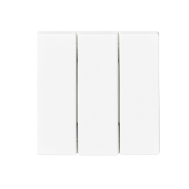 ABB ASENNUSTUOTTEET ROCKER IMPRESSIVO 3-GANG ROCKER MATT WHITE ...