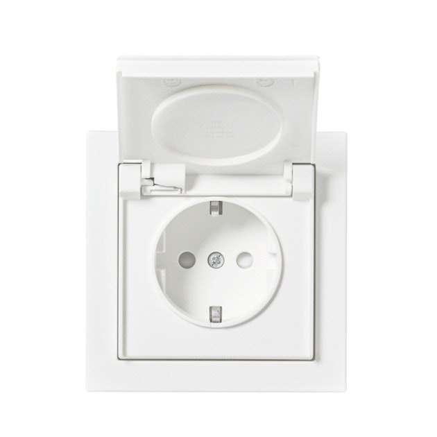 ABB ASENNUSTUOTTEET SOCKET-OUTLET IMPRESSIVO SSO 16A/250V IP44 MATT ...
