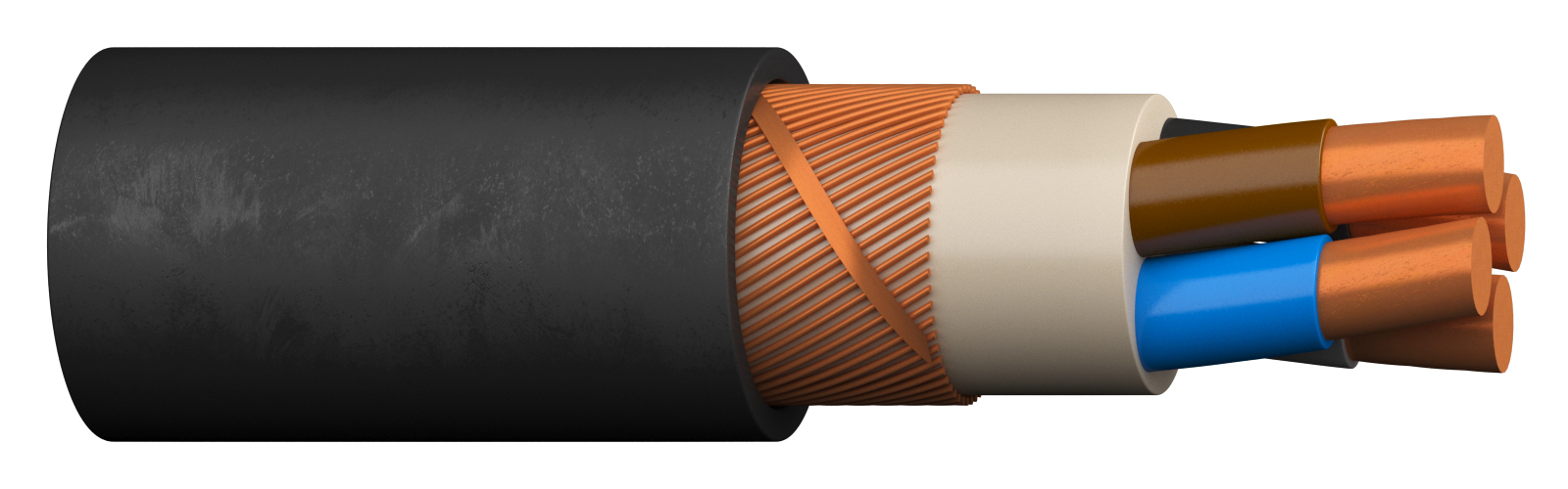 DRAKA KUPARIVOIMAKAAPELI DRAKA MCMK 4x6+6 K500 Eca | 1kV ...