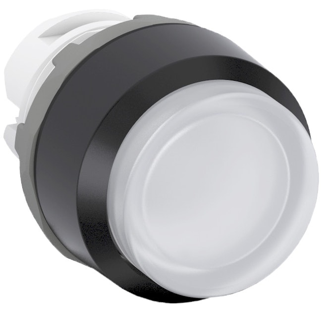 ABB PILOT LIGHT PUSH BUTTON MOD WHITE HIGH REGISSIVE LIGHT | Other Low ...