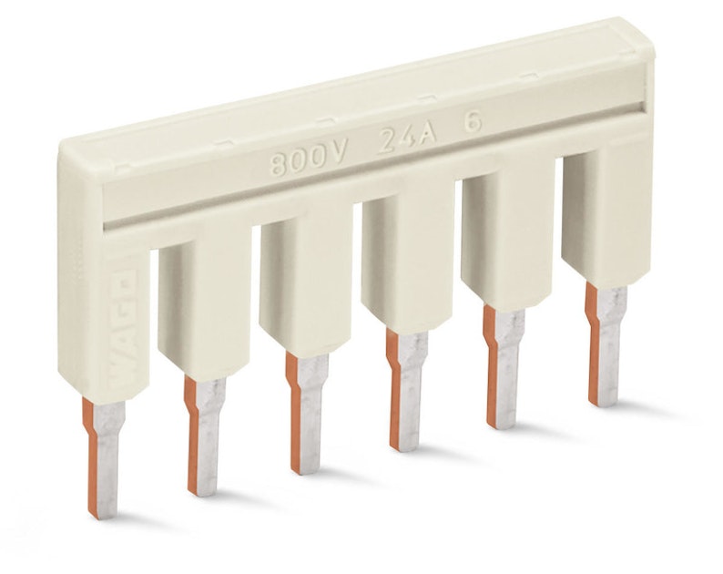 WAGO SHORT CIRCUIT BRIDGE 6-WAY, IN 18A | Row Strips | Onninen