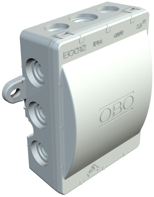 OBO BETTERMANN JUNCTION BOX ECO 12 | Surface Mounting Junction Boxes | Onninen