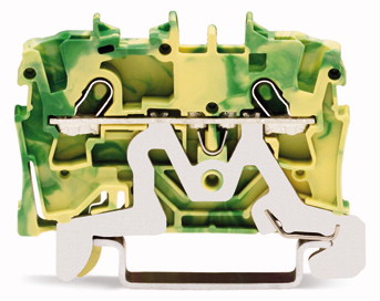 REKKEKLEMME 2 LEDER 1,5MM2 G/G 2001-1207 WAGO | Rekkeklemmer 1-35 ...