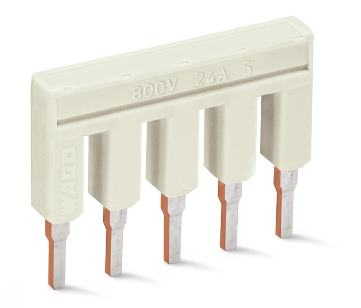 WAGO SHORT CIRCUIT BRIDGE 5-WAY, IN 32 A | Row Strips | Onninen
