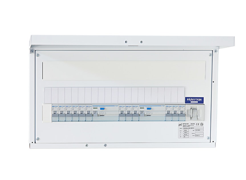 UTU GRUPPCENTRAL PÅPUTS FE POINTER 3412M V 35A IP30 | Distributionskort ...